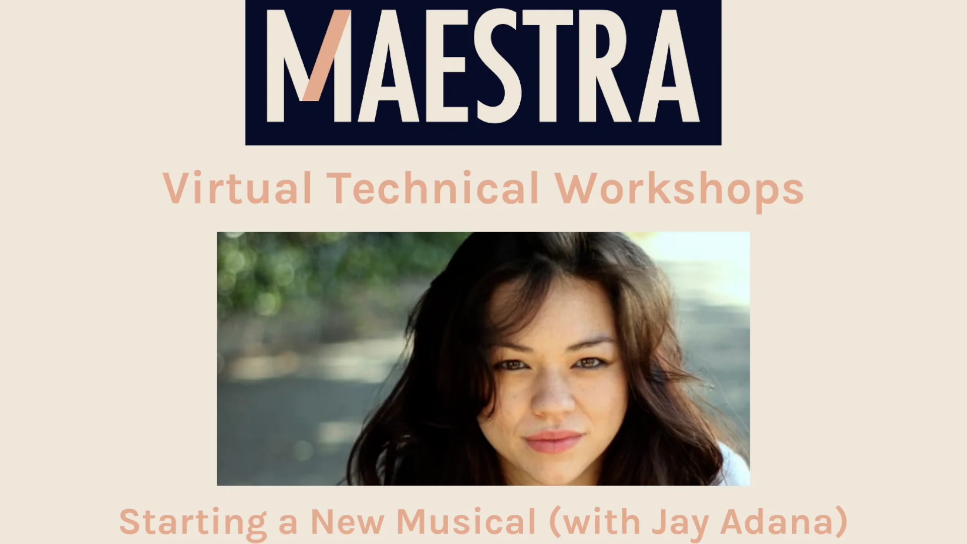 Watch Starting a New Musical (with Jay Adana) Online | Vimeo On Demand on Vimeo