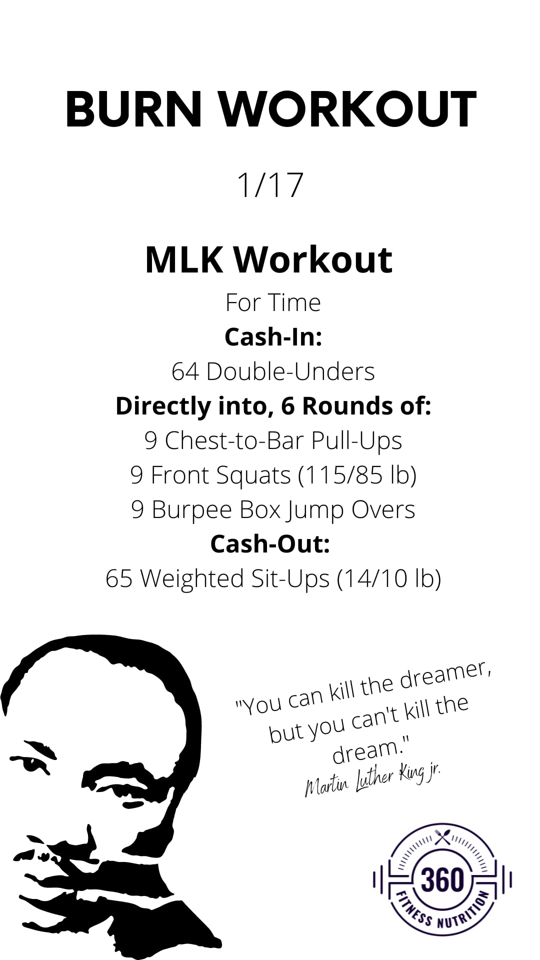 MLK Workout on Vimeo