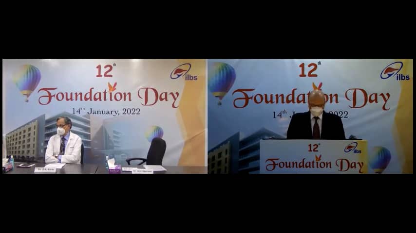 Dr Anil Agarwal , Director , ILBS on 12th Foundation Day , ILBS on Vimeo