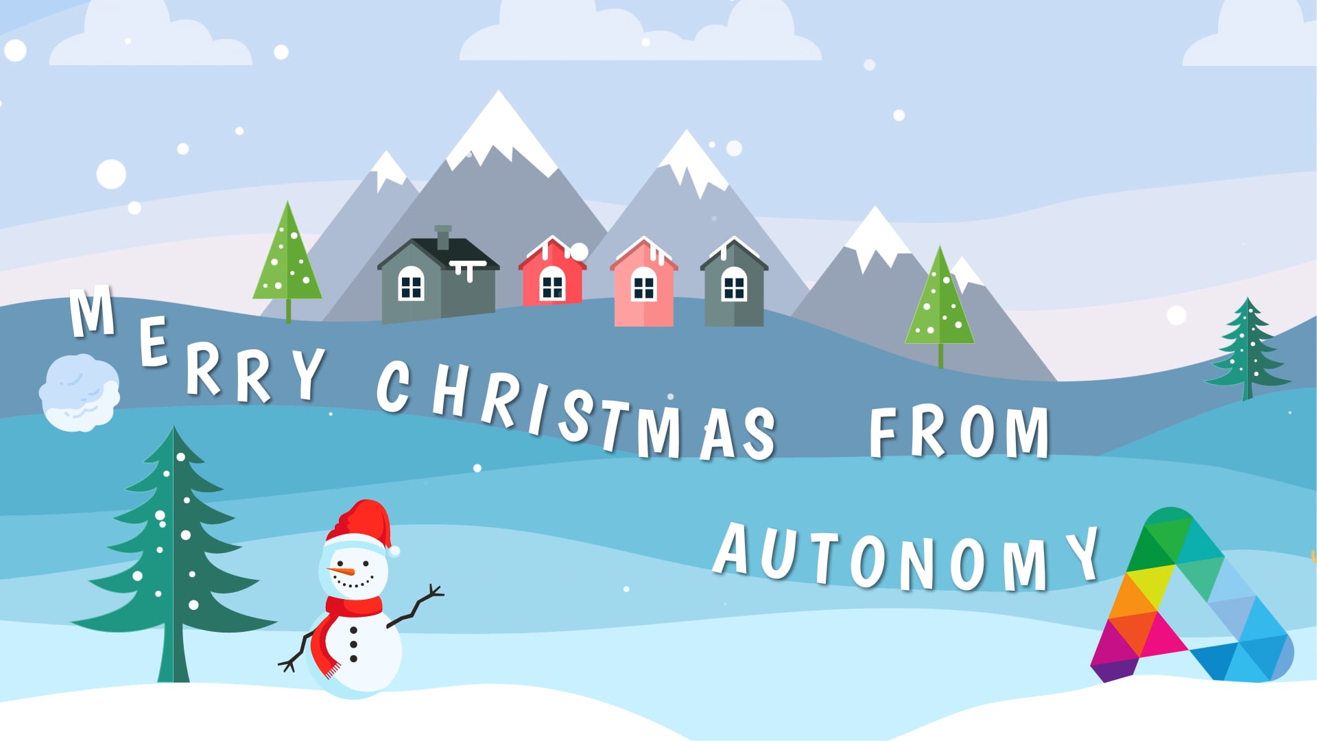 Autonomy Xmas banner animation on Vimeo