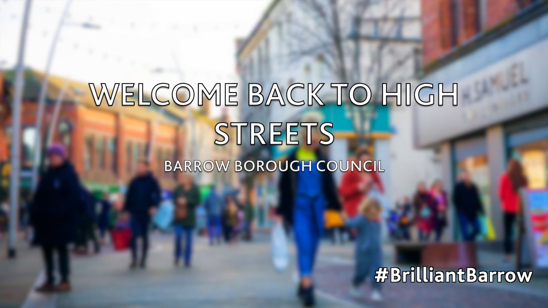 Welcome Back to High Streets - Bumblebee at The Hive, Barrow on Vimeo