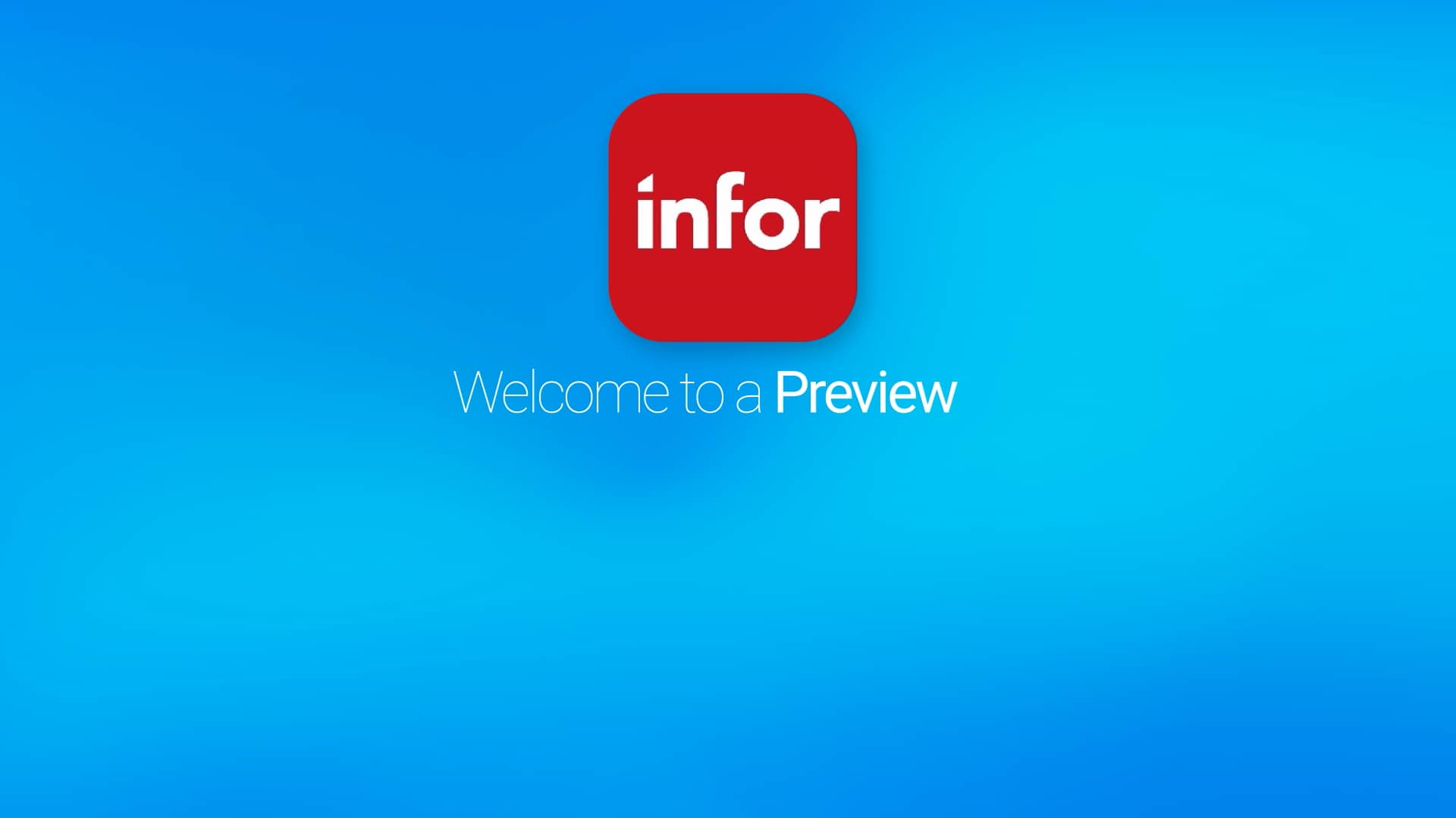 Infor - Mobile App Preview - INF728W on Vimeo
