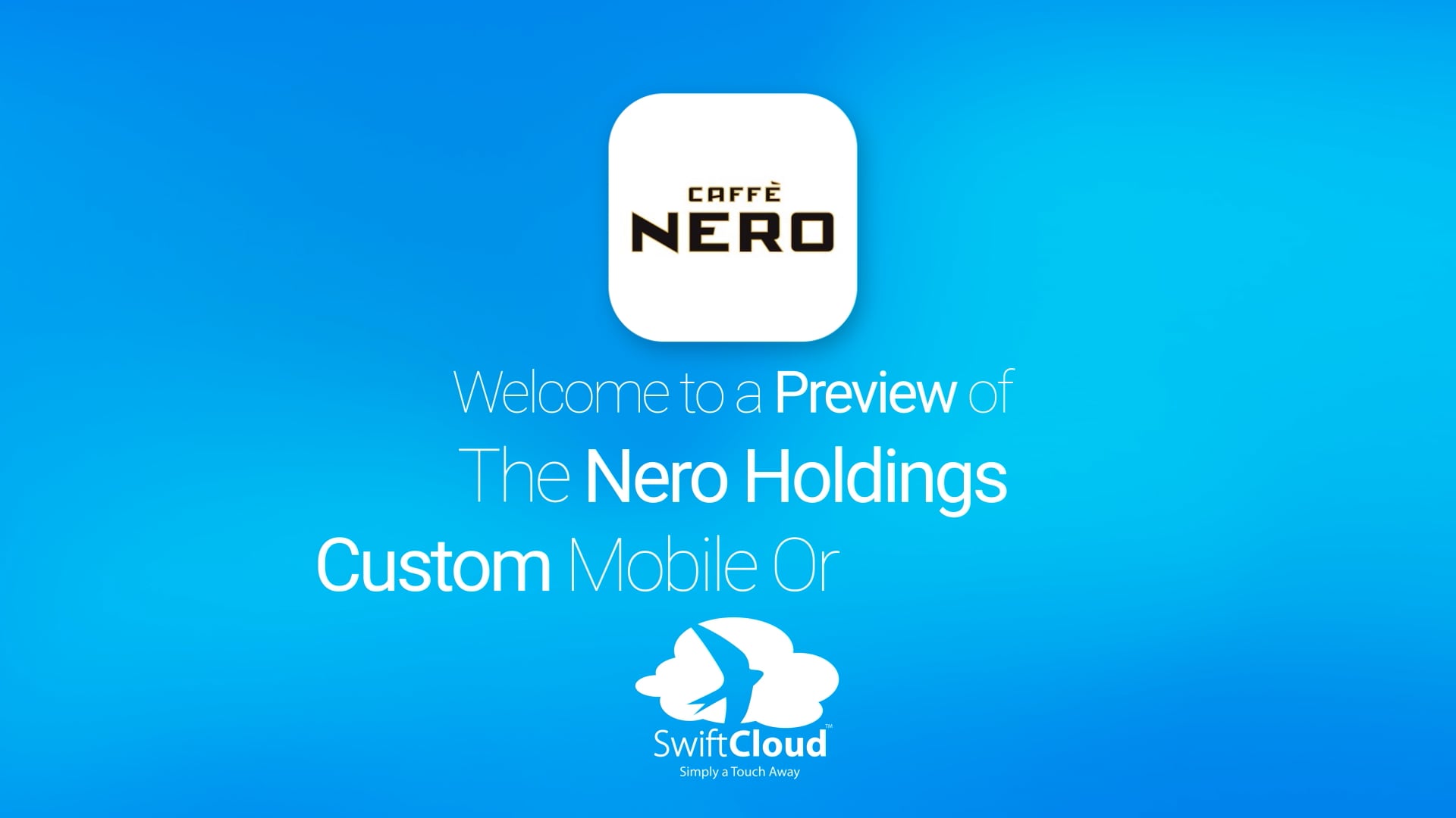 Nero Holdings - Mobile App Preview - NER178W on Vimeo