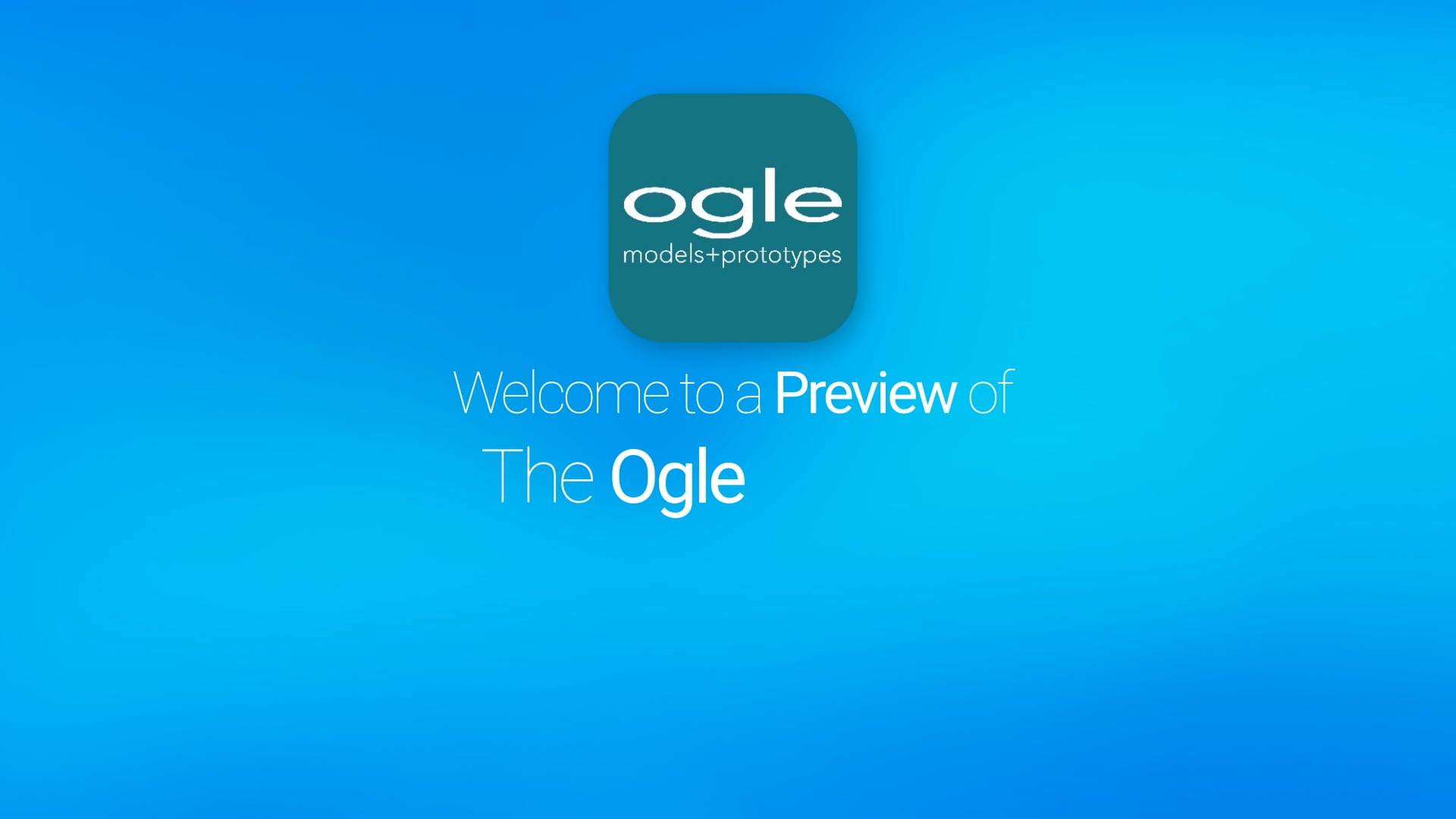 Ogle Models - Mobile App Preview - OGL897W on Vimeo