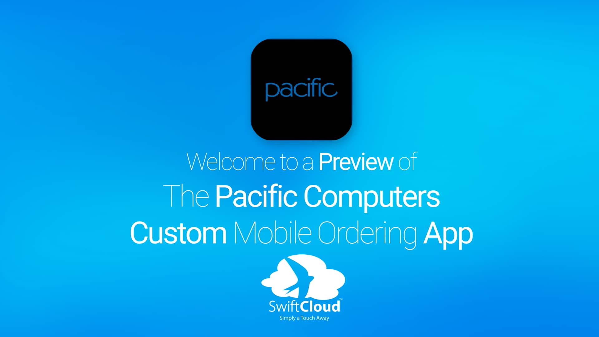 Pacific Computers - Mobile App Preview - PAC034W on Vimeo