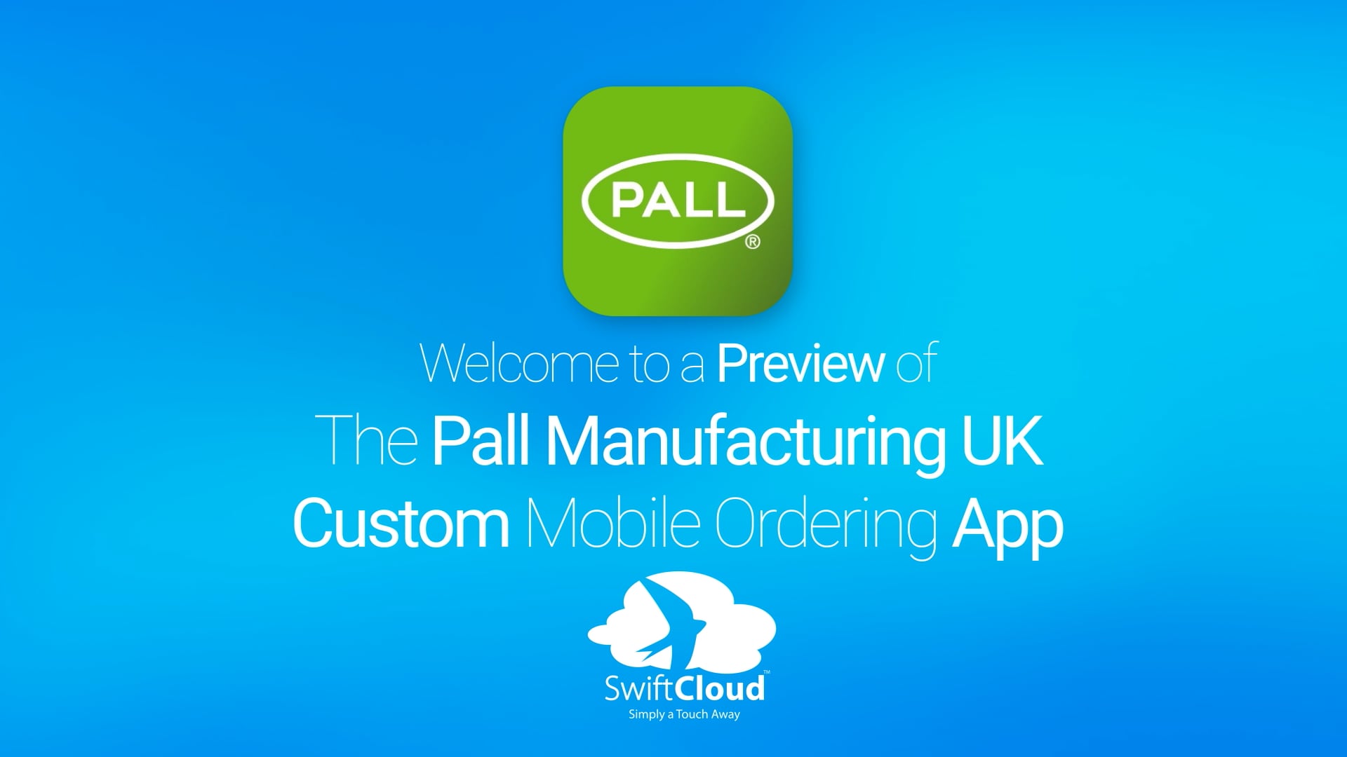 Pall Manufacturing UK - Mobile App Preview - PAL075W on Vimeo
