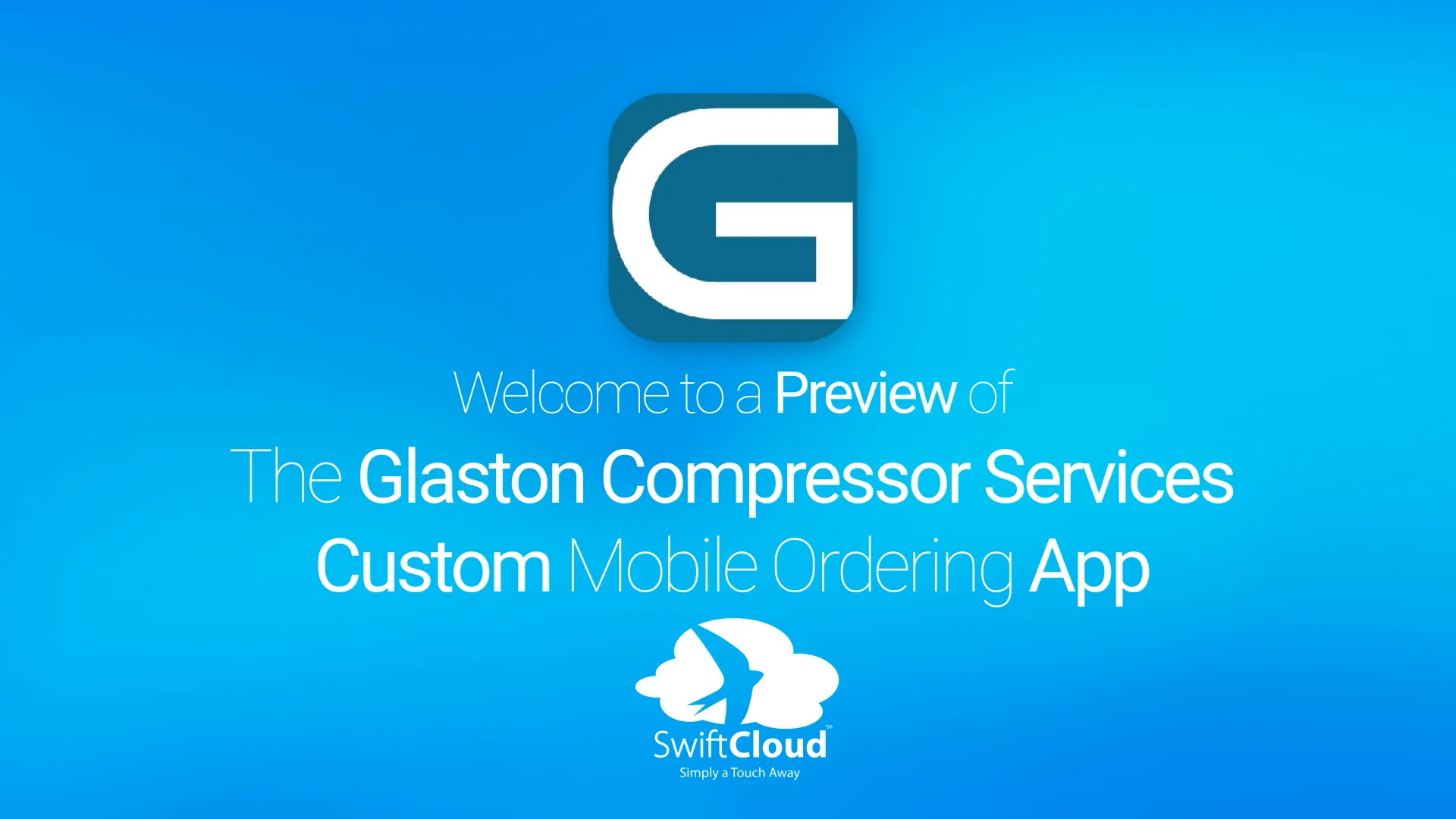 Glaston Compressor Services - Mobile App Preview - GLA973W on Vimeo