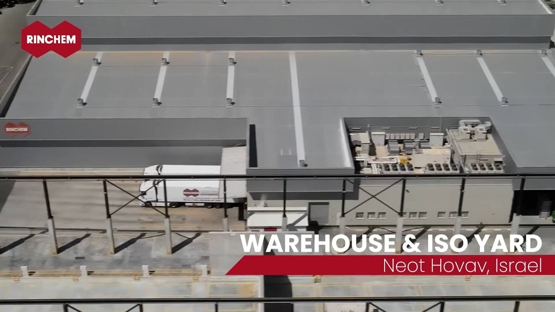 Rinchem Warehouse and ISO Pad | Neot Hovav, Israel on Vimeo