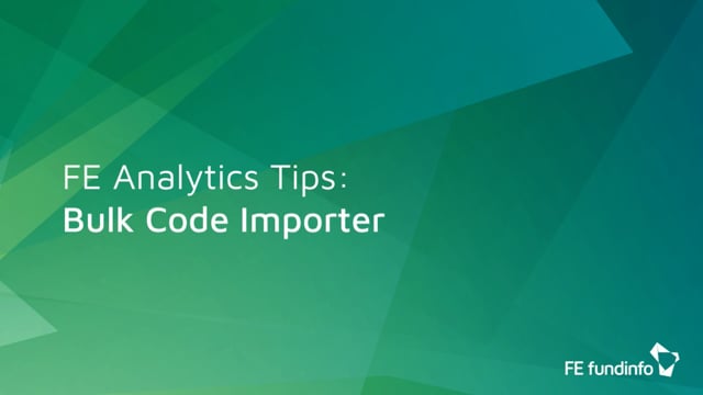 FE Analytics Video Tutorials (Australia) on Vimeo