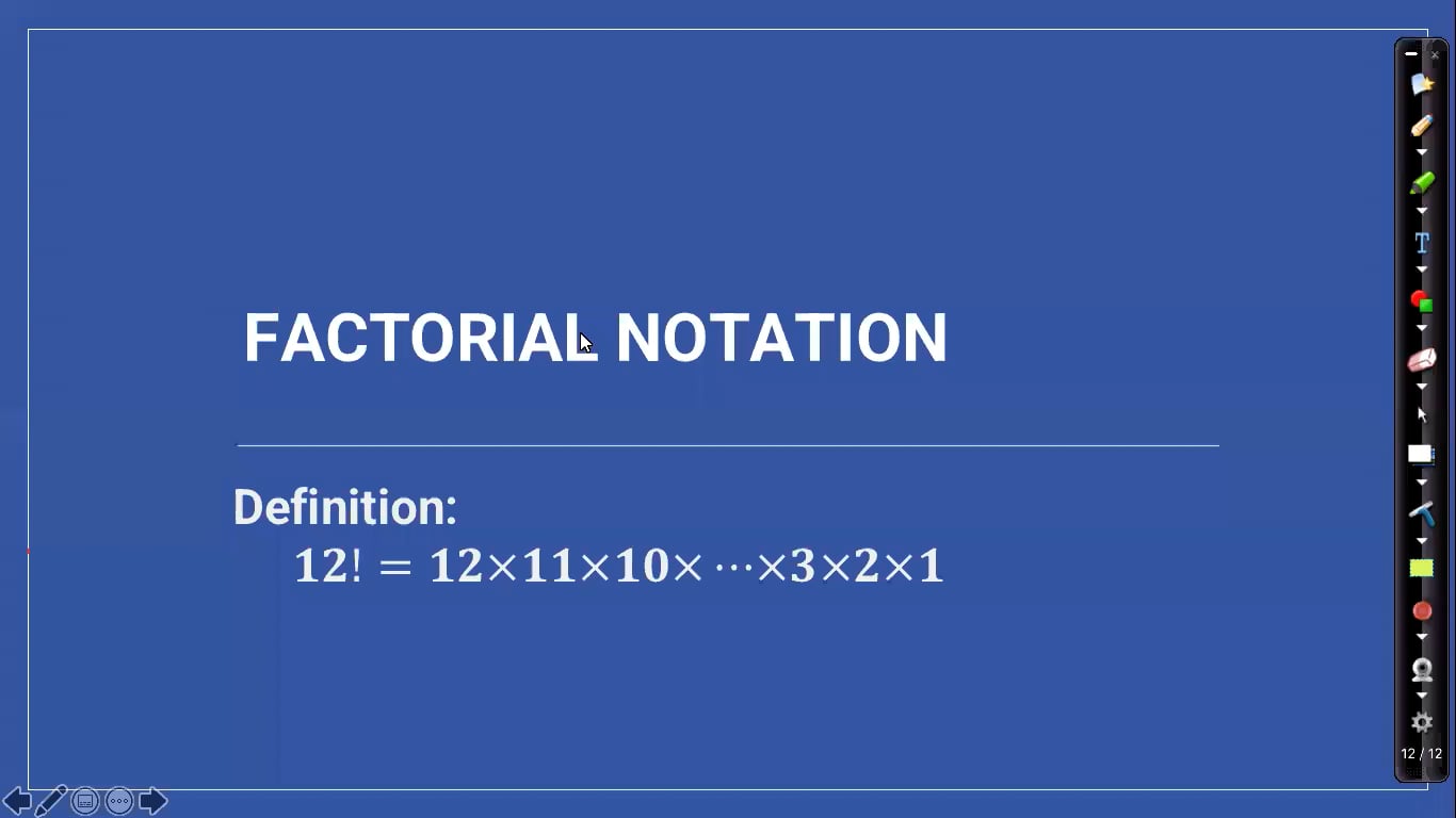 02 Factorial Notation on Vimeo