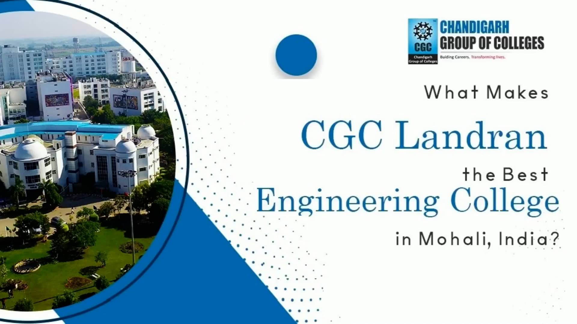 What Makes CGC Landran the Best Engineering College in Mohali, India on ...