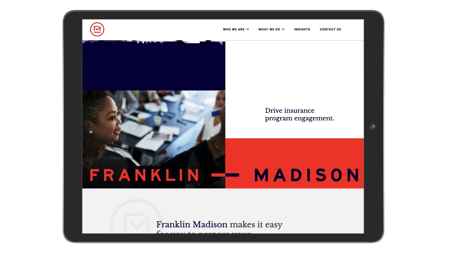 Franklin Madison B2B Website Design on Vimeo