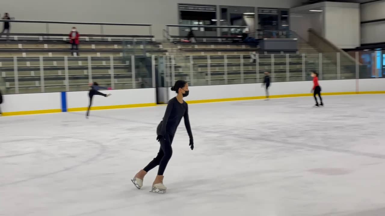 West Coast Figure Skating, Intermediate Team Maneuvers, Single Axel on ...