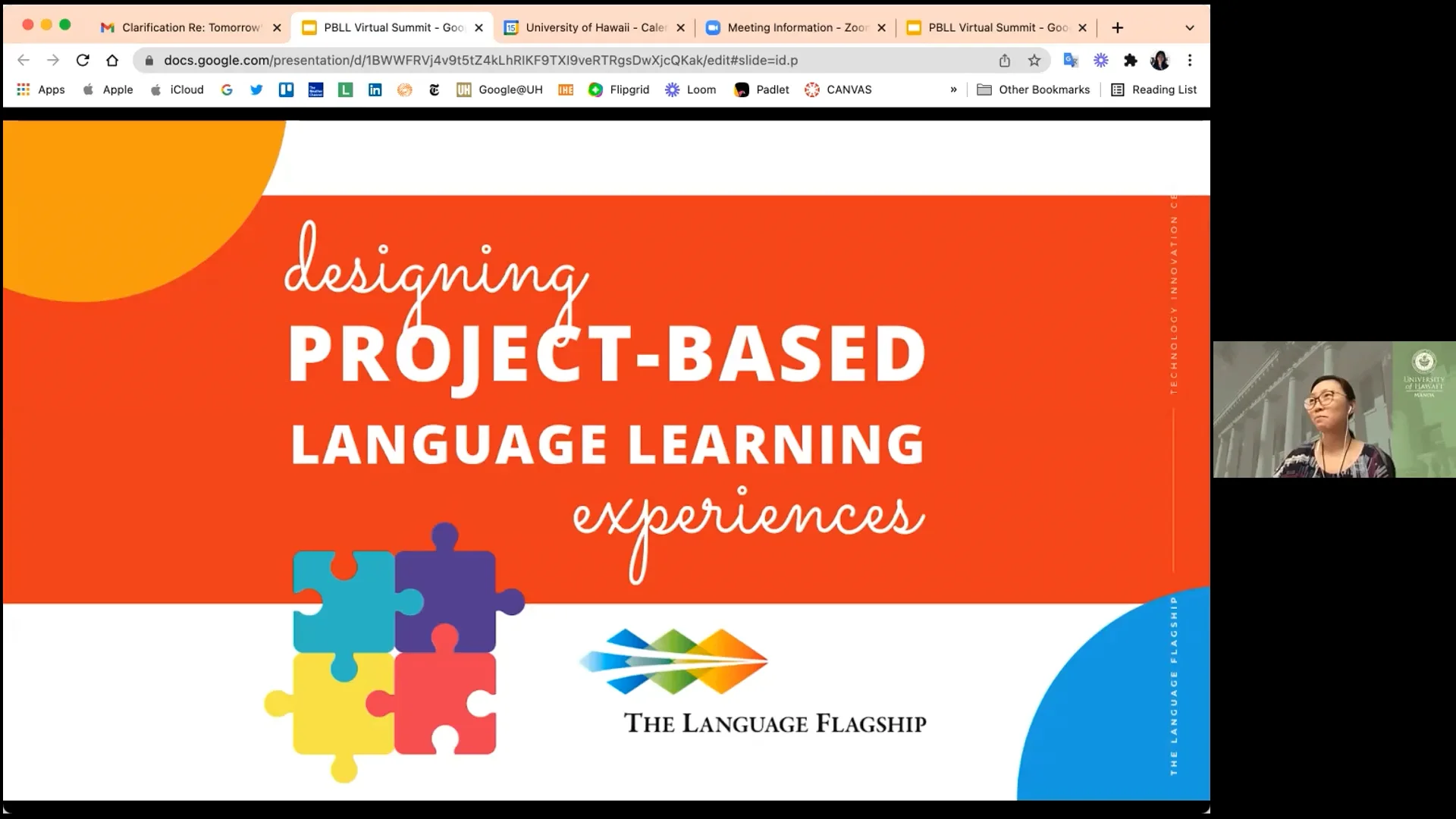 Designing Project-Based Language Learning Experiences: 2021 Virtual ...