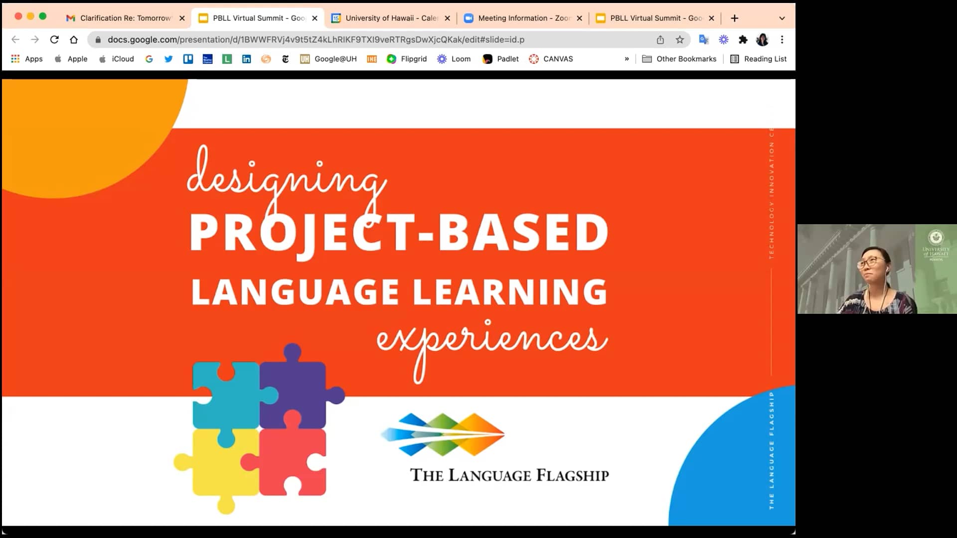 Designing Project-Based Language Learning Experiences: 2021 Virtual ...
