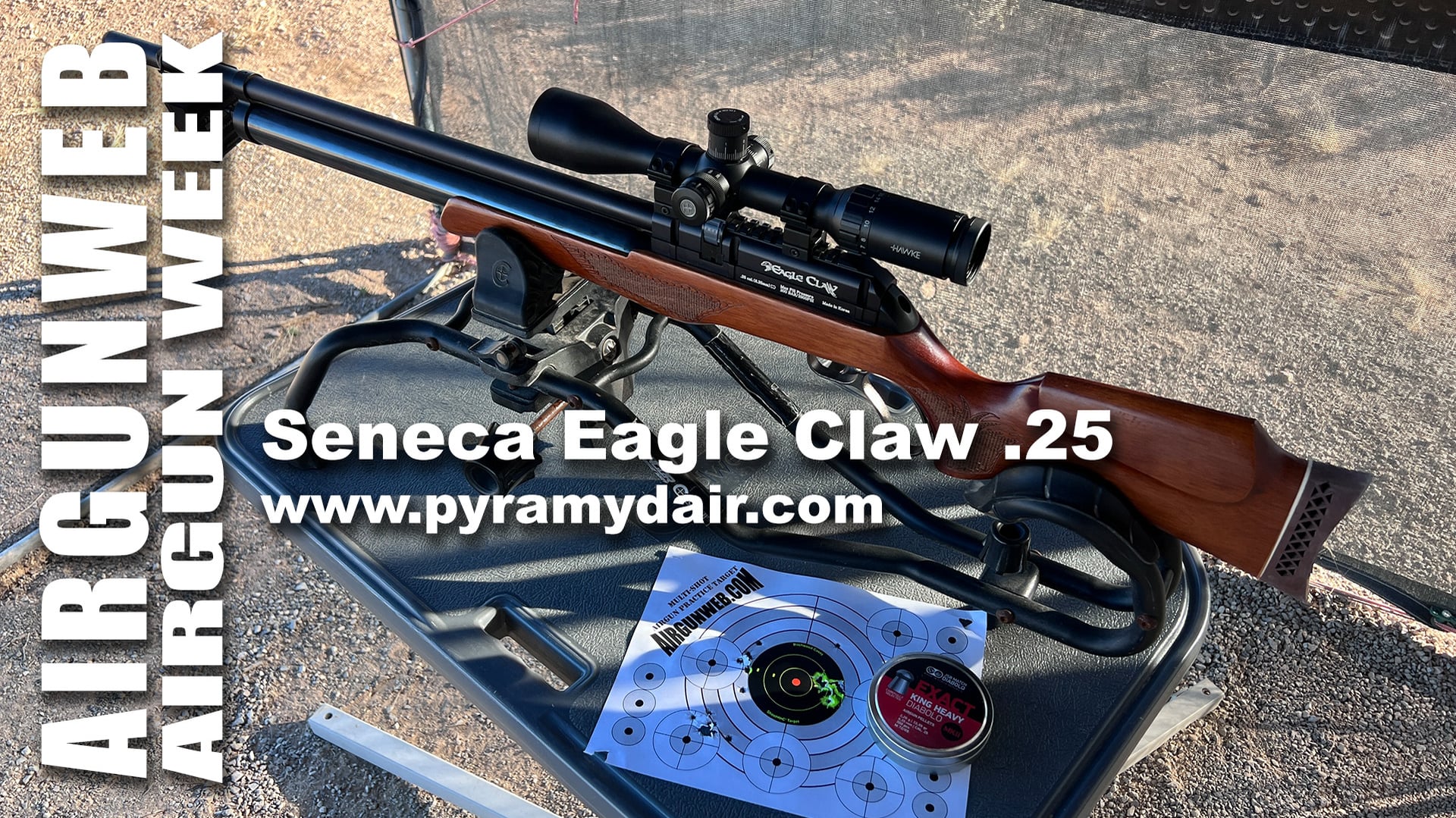 Modern Airgunner - AIRGUN WEEK 2022 - Seneca Eagle Claw .25 Caliber ...