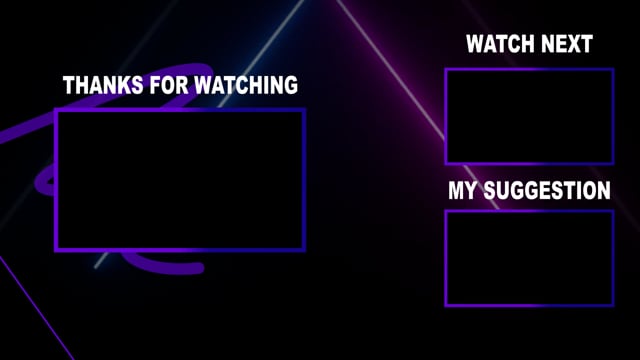 Youtube Outro End Cards - Free video on Pixabay