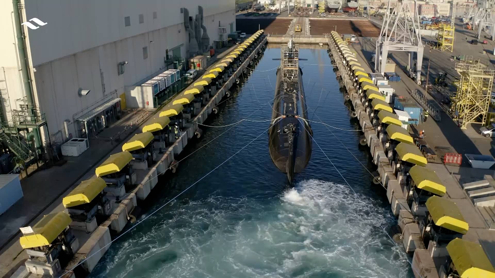 NAVANTIA Cartagena: S81 Prueba de propulsión sobre amarras (ene 2022 ...