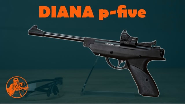 Diana p-five air pistol - My test and review - Airgun101
