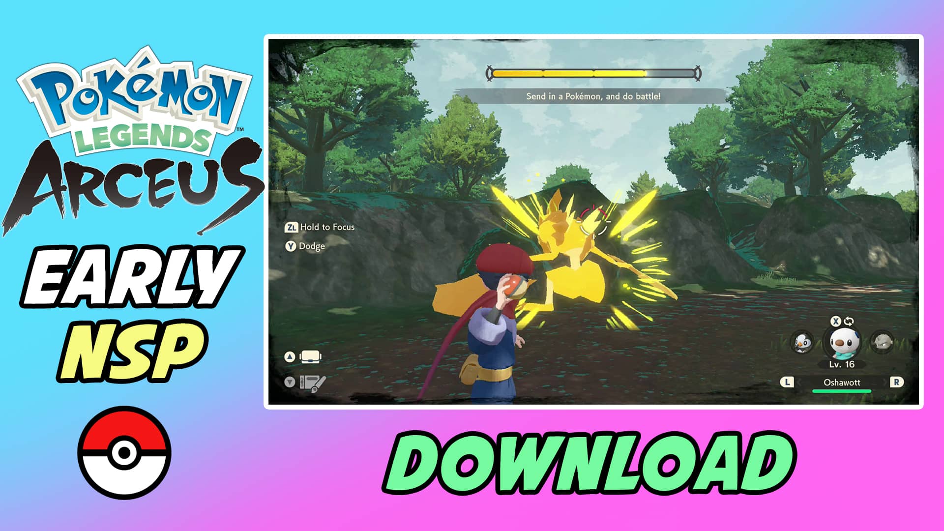 EARLY Pokémon Legends Arceus NSP Download Link on Vimeo