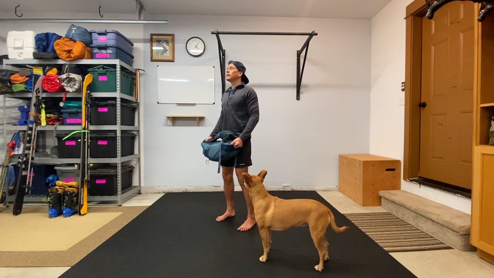 Backpack Bent over row