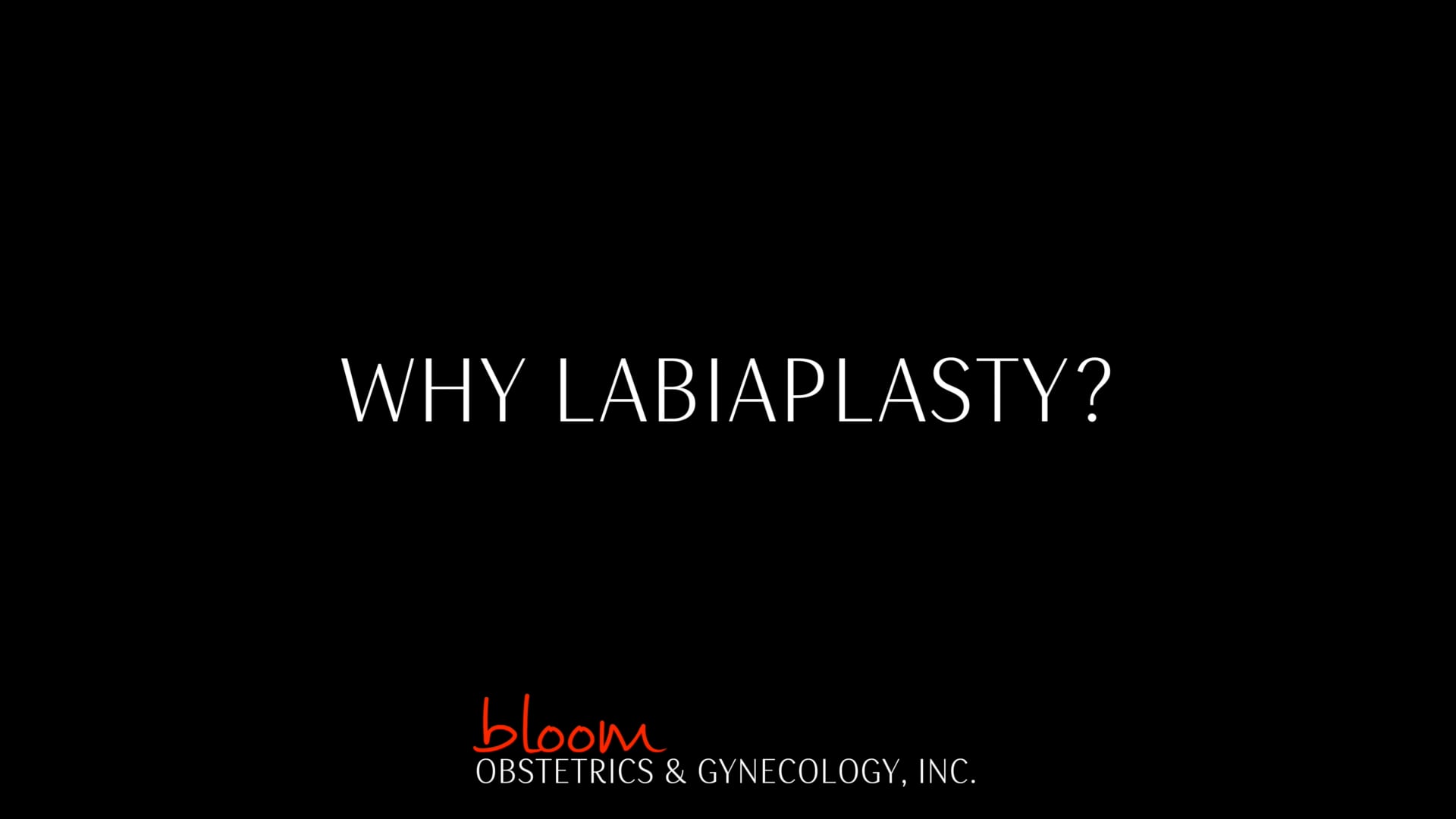 Why Labiaplasty on Vimeo