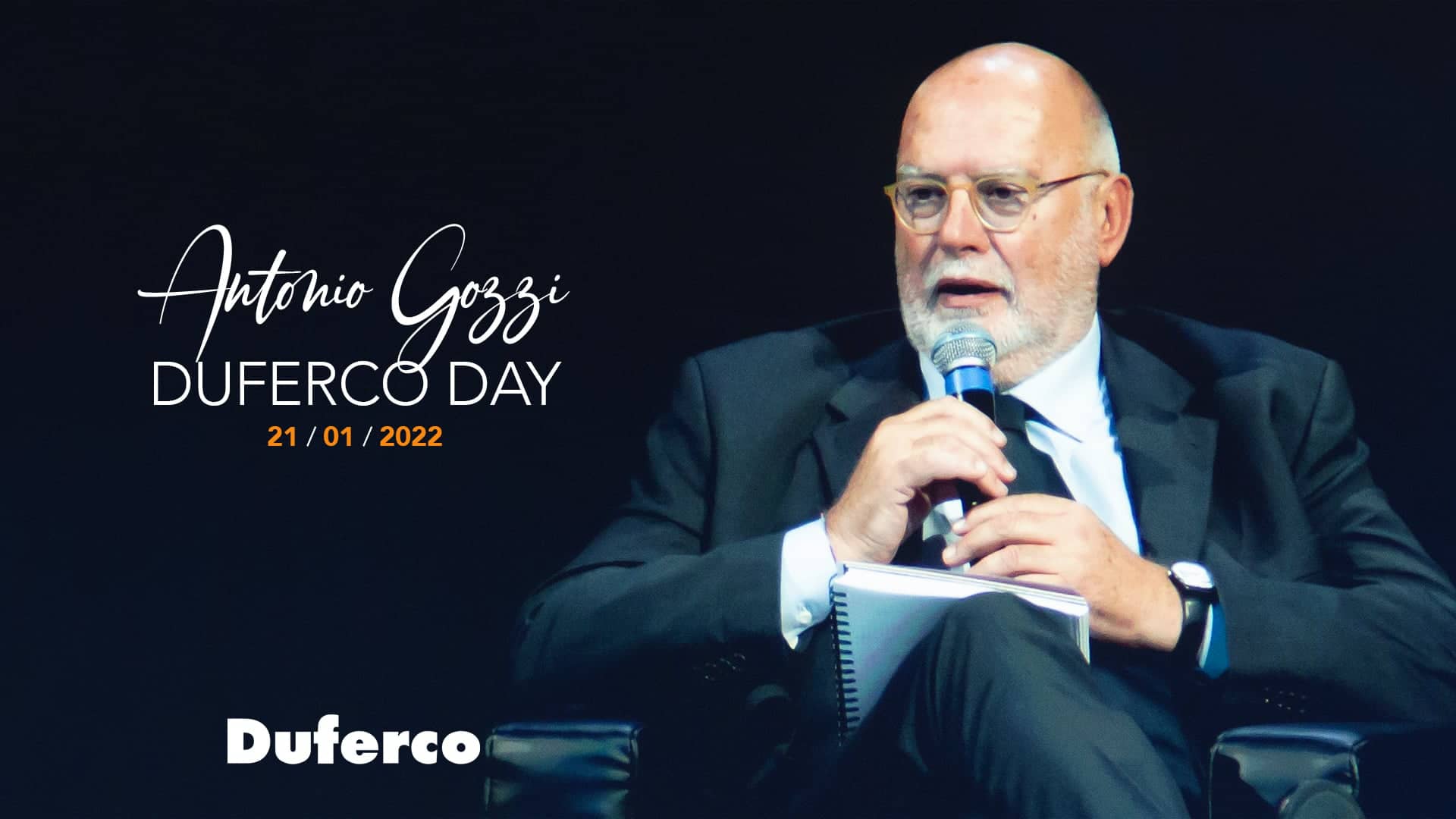 ANTONIO GOZZI - DUFERCO DAY - 21/01/2022 - English on Vimeo