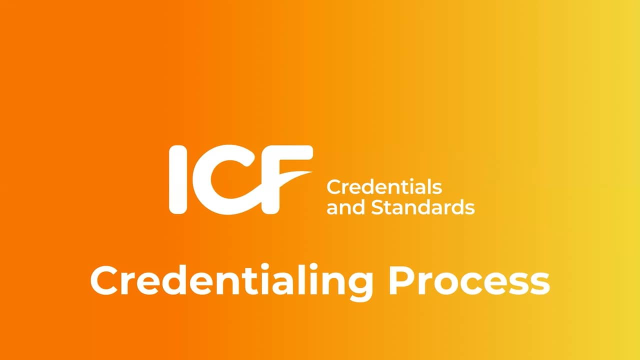 ICF Credentialing Process (without code) on Vimeo