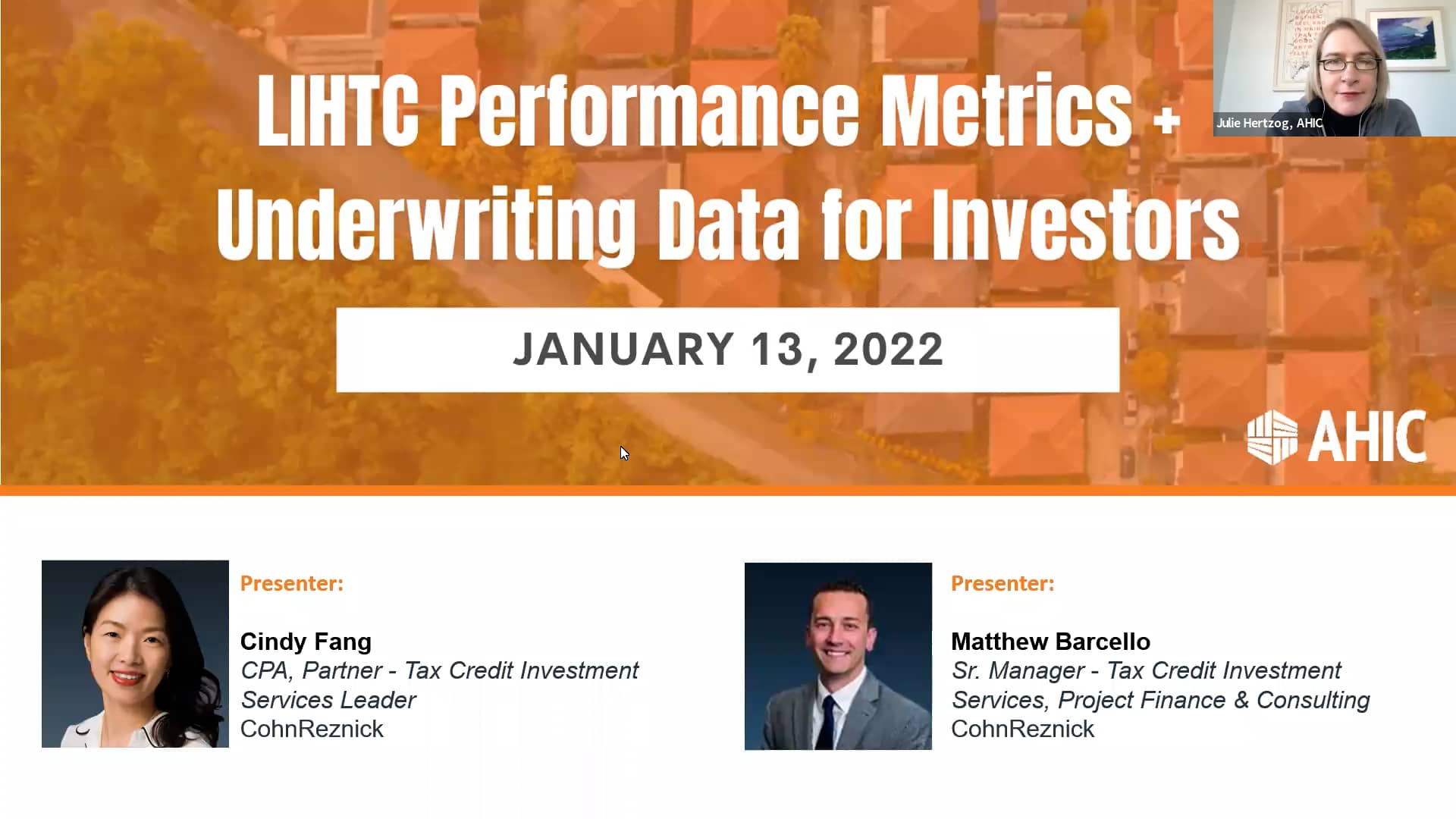 LIHTC Performance Metrics + Underwriting Data for Investors on Vimeo