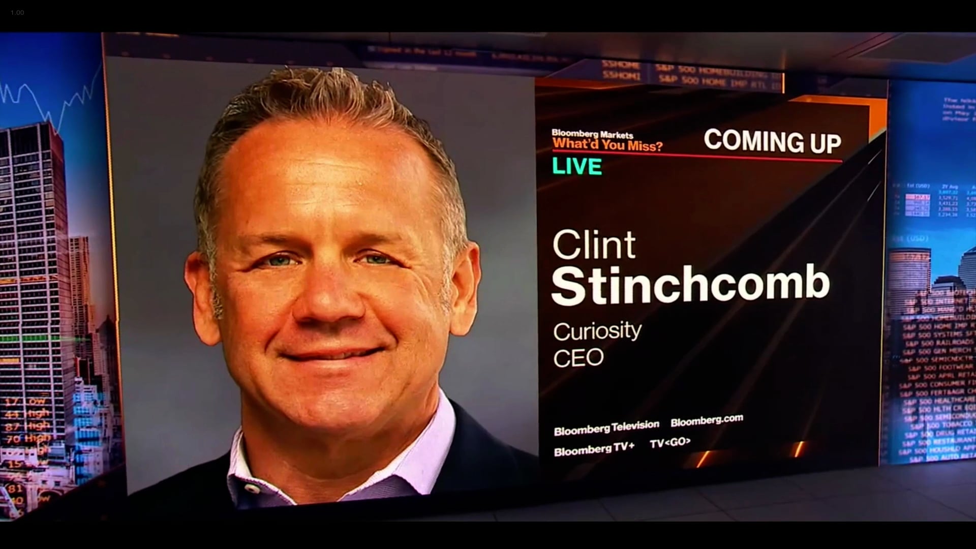 Clint Stinchcomb - Bloomberg 1.20.22 on Vimeo