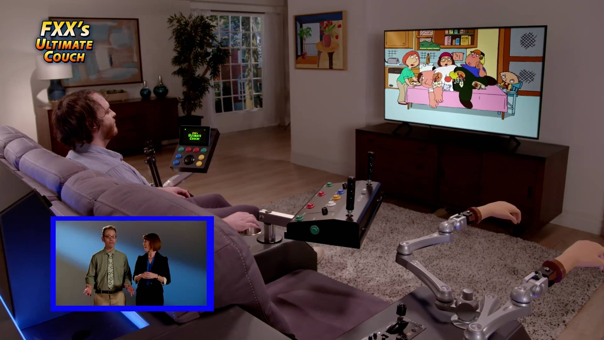 FXX The Ultimate Couch Campaign – TV20 “All Year Round" on Vimeo