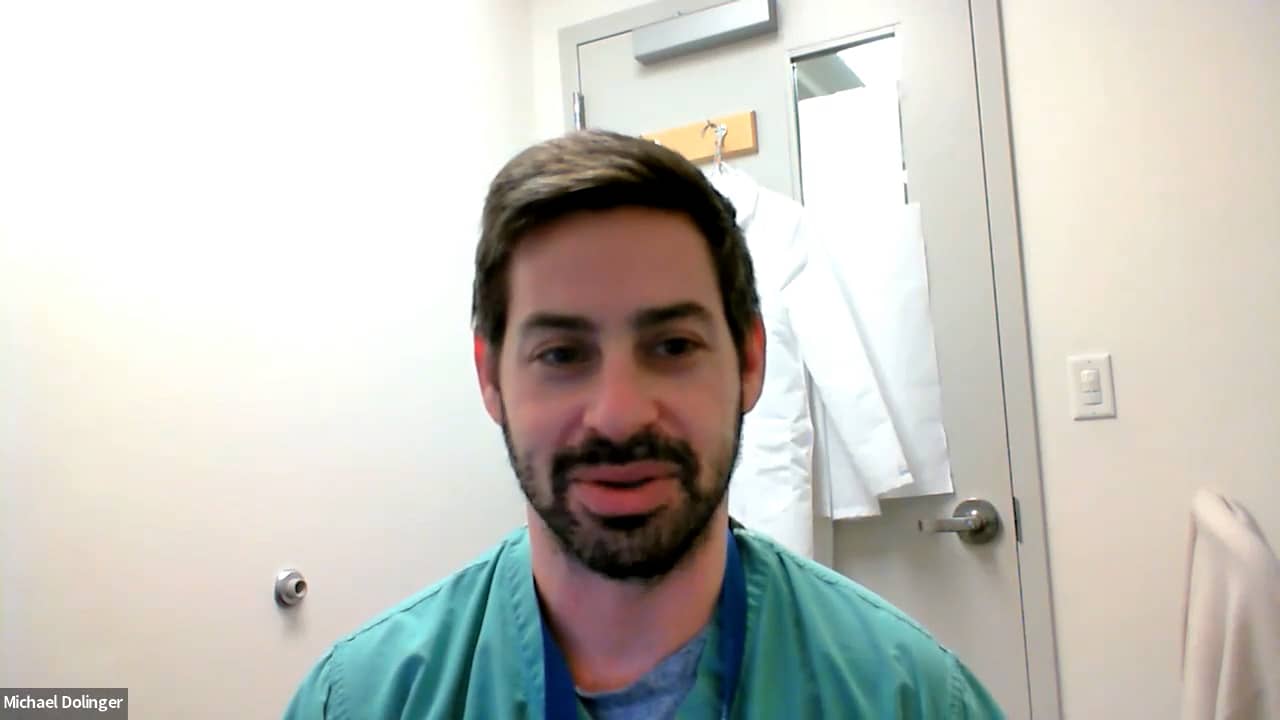 Michael Dolinger, MD, on Intestinal Ultrasound to Detect Postoperative ...