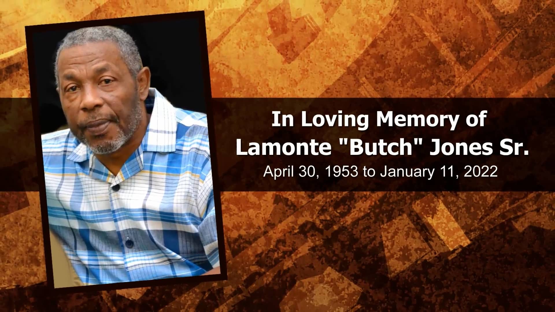 Lamonte Jones Sr. on Vimeo