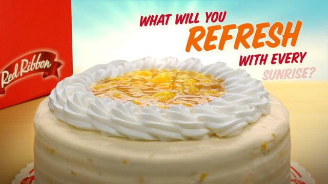 Chocolate & Pastries - CENTAUR 2021 Red Ribbon mango sunrise cake on Vimeo