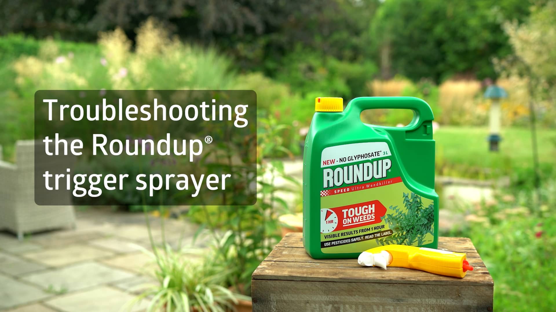 Roundup alternative manual trigger sprayer on Vimeo