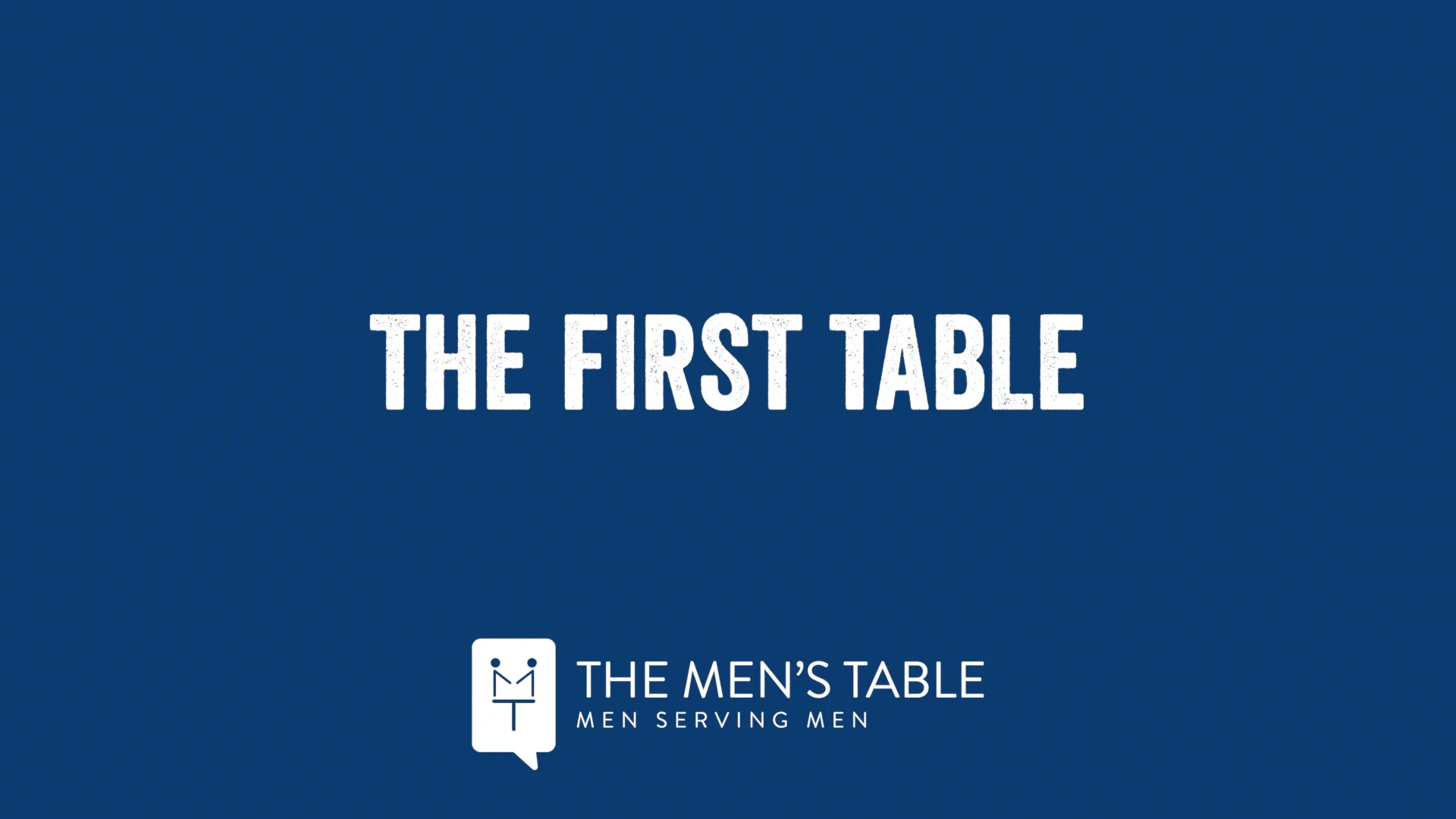 Men's Table - 2022 (3) First Impressions of the Table - Onboarding Men ...
