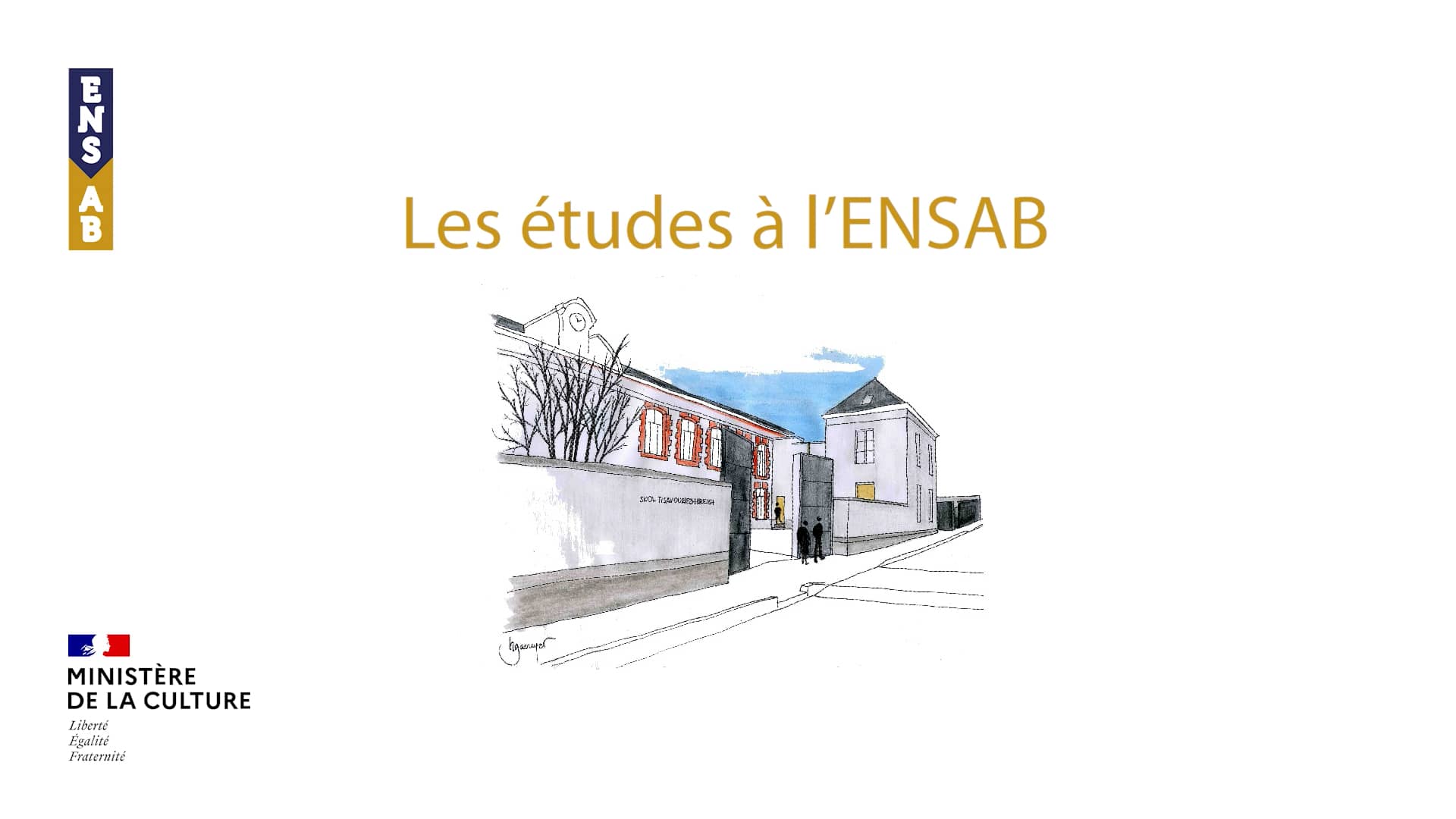 ENSAB - Présentation des études on Vimeo