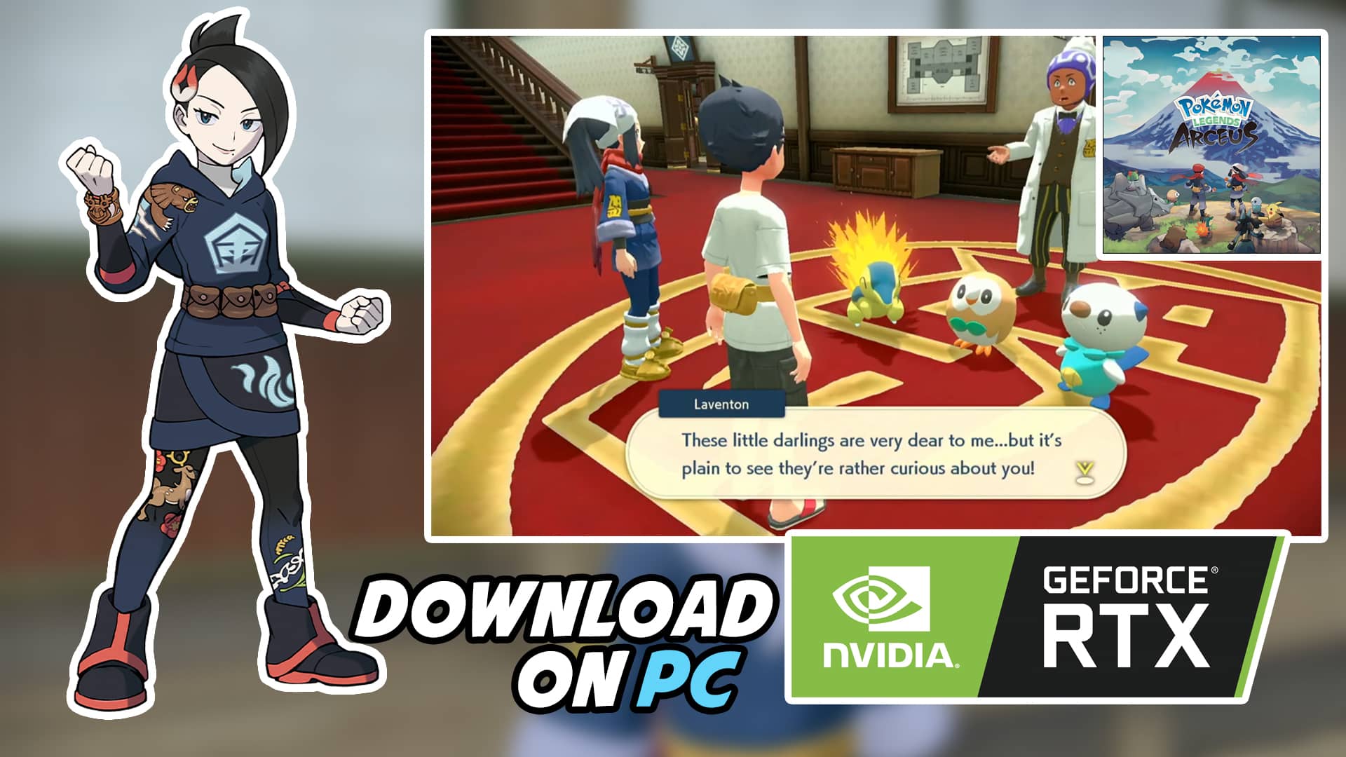 Pokémon Legends Arceus - YUZU EMULATOR - Core i7 8700 RTX 2070S (XCI ...