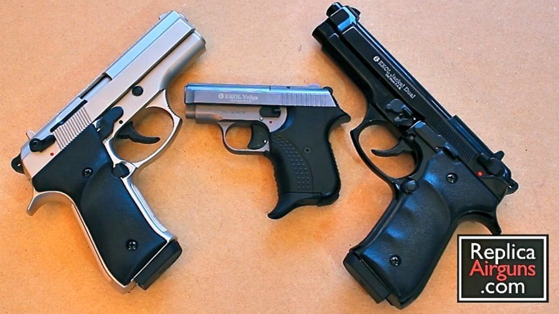 EKOL - Jackal Dual - Dicle - Volga 9mm P.A.K. Blank Gun Overview