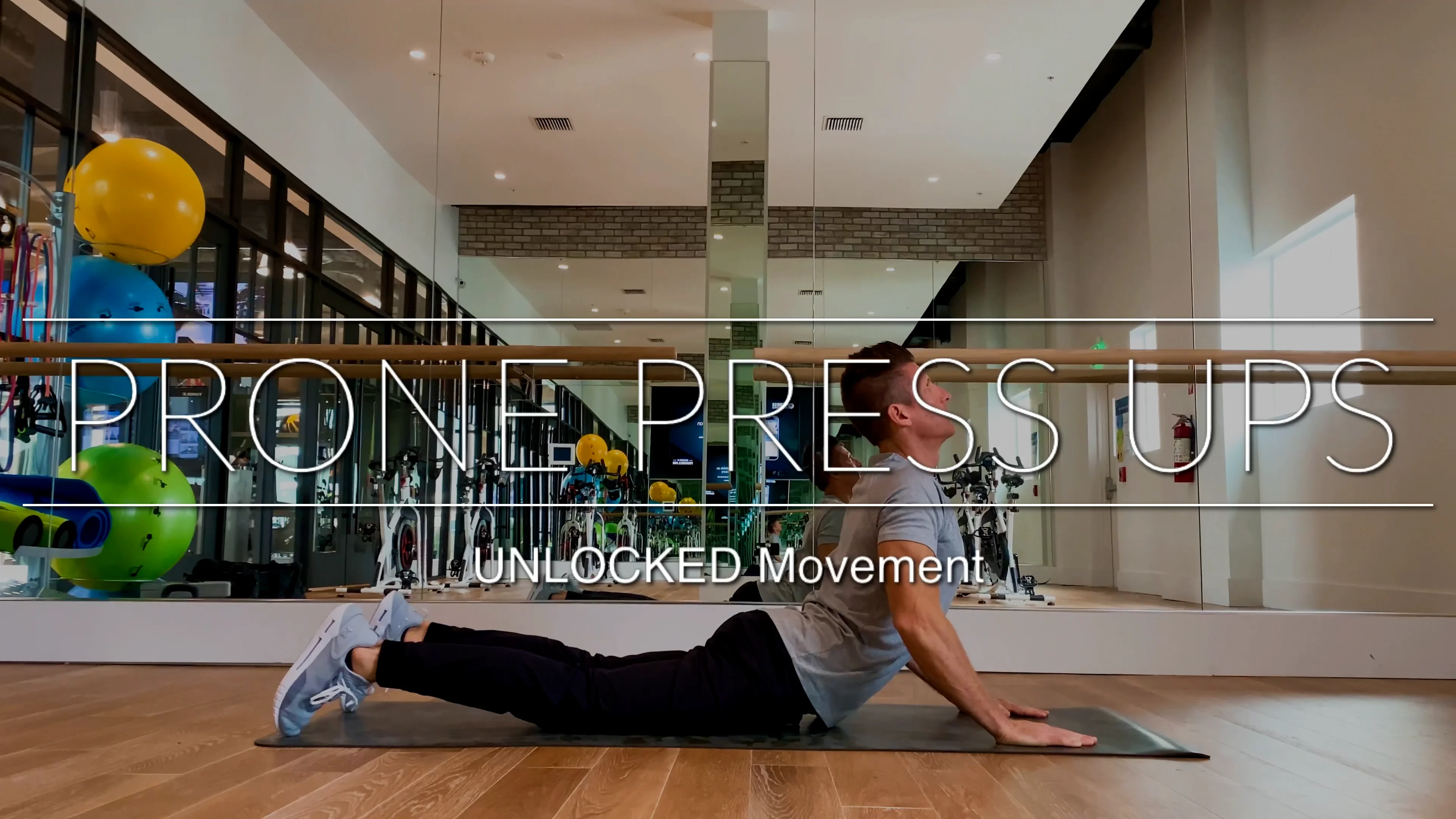 Prone Press Ups on Vimeo