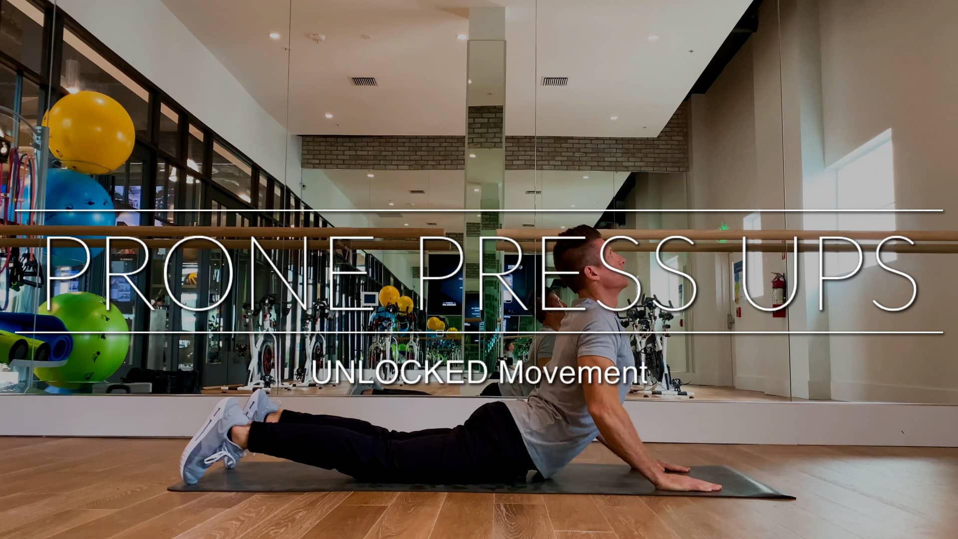 Prone Press Ups on Vimeo