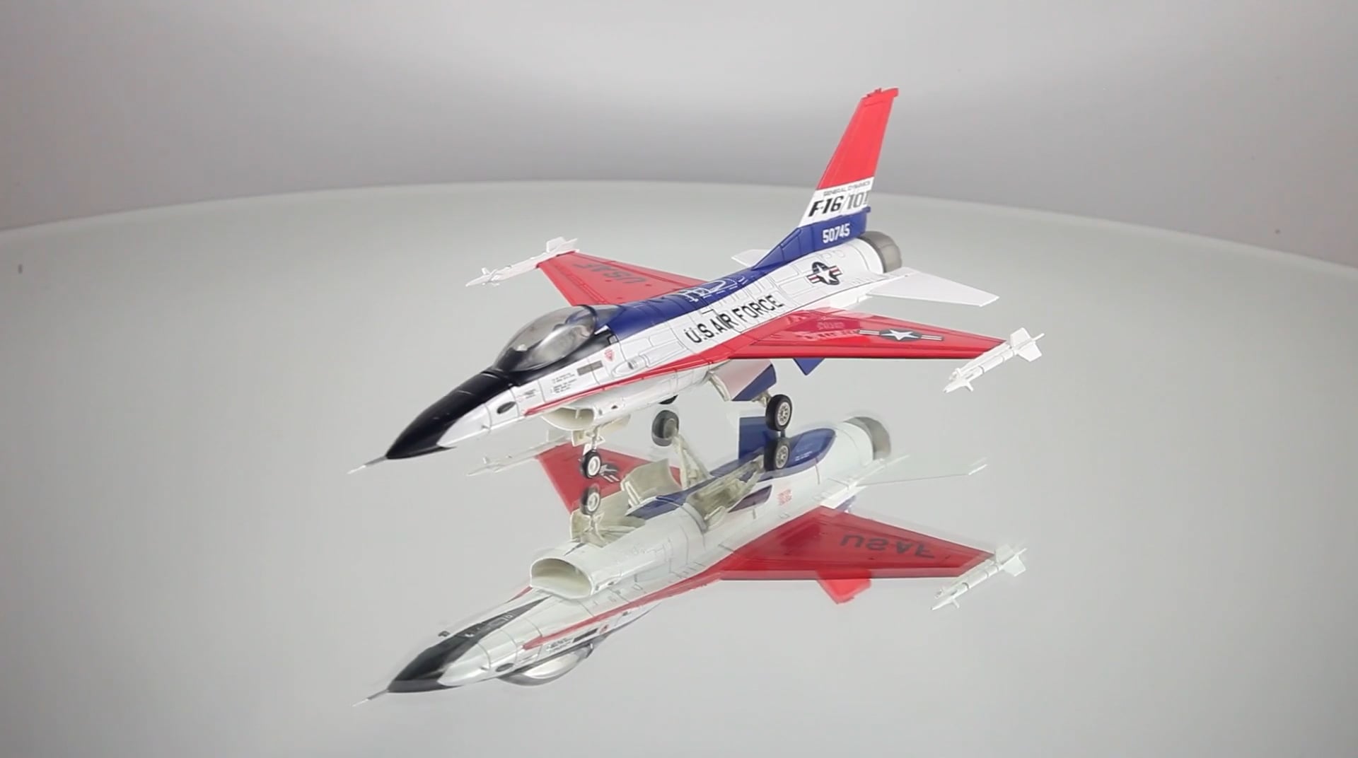 HA3896 F-16/101 Fighting Falcon, USAF, #75-0745 F-16/101 Test Aircraft ...