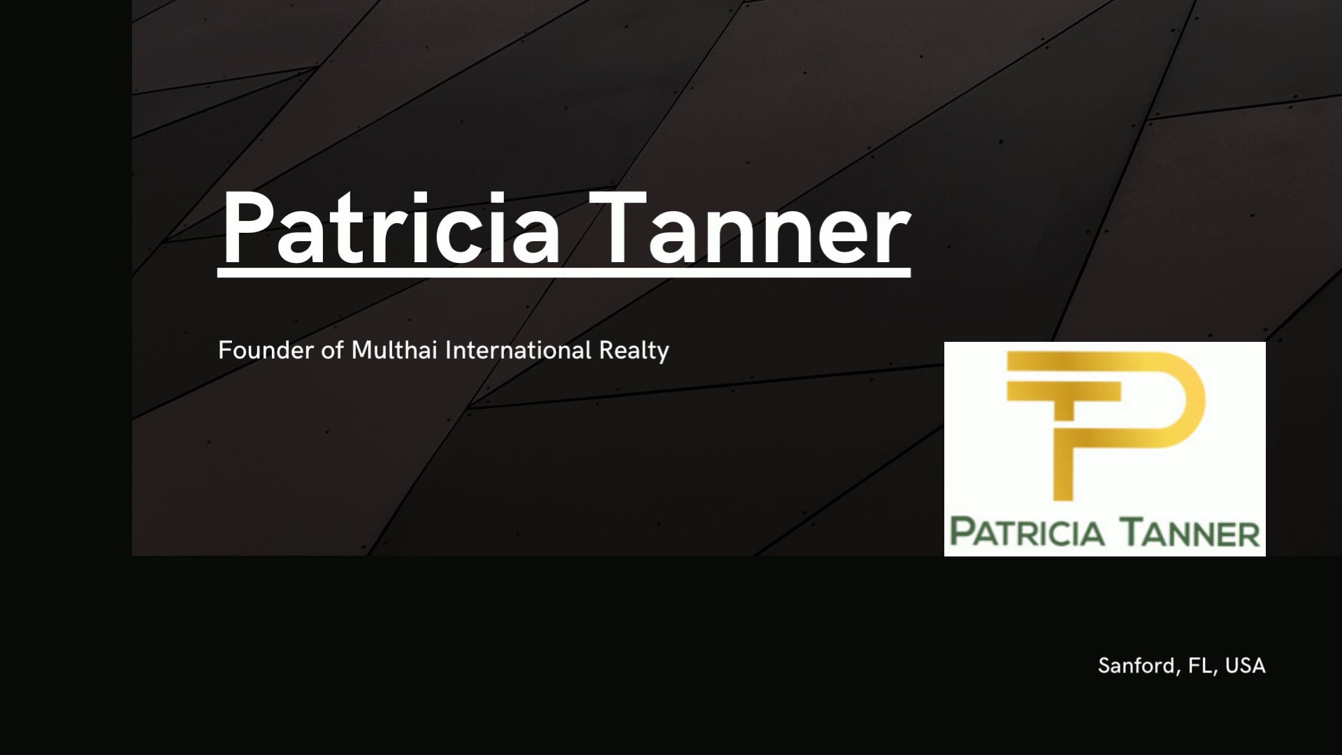 About Patricia Tanner on Vimeo