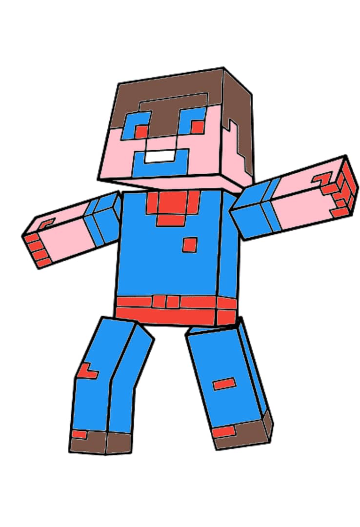 Minecraft Värityskuva verkossa tulostettavia lapsille - VK.mp4 on Vimeo