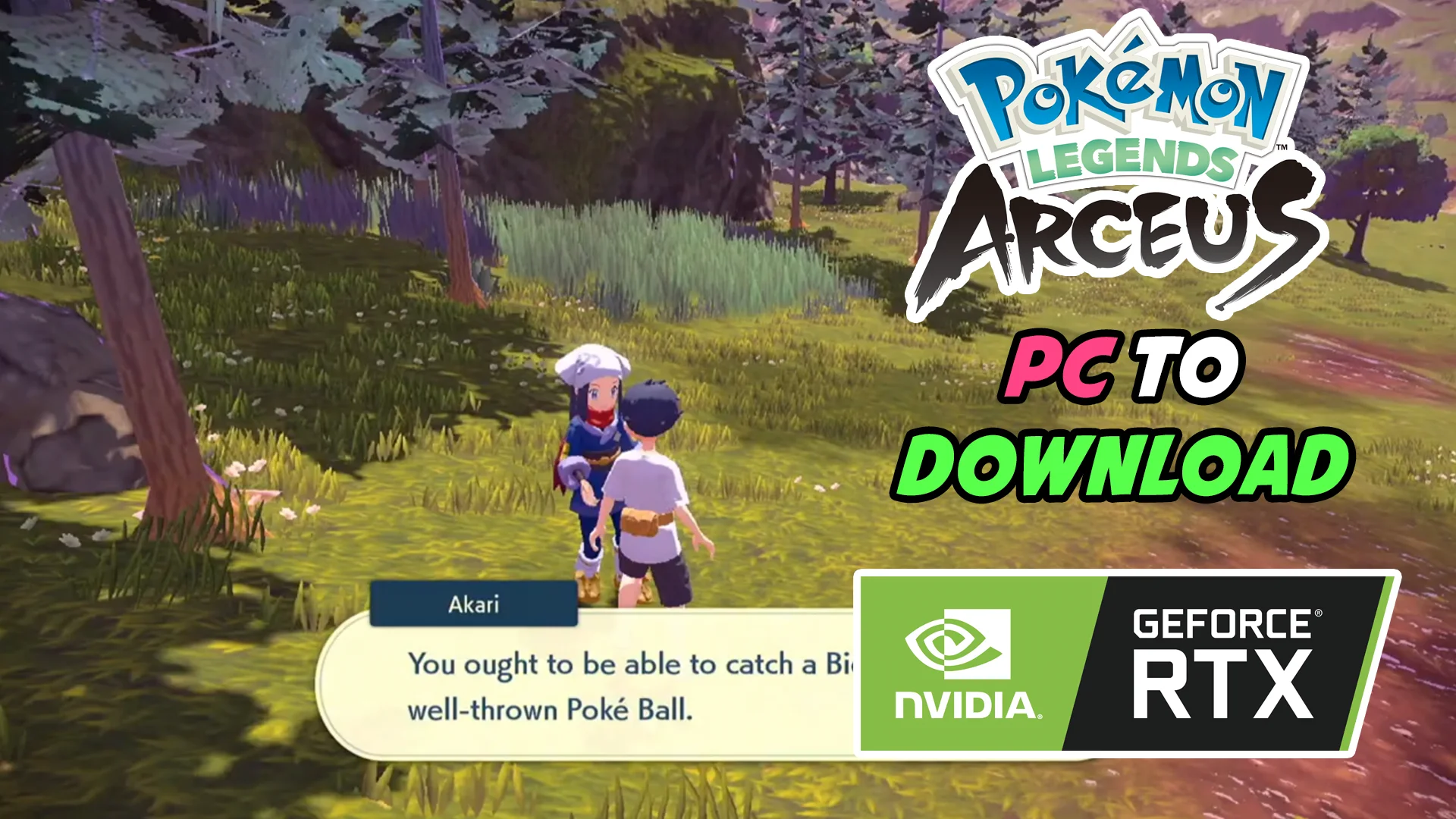 Pokemon Legends Arceus PC Download on Vimeo