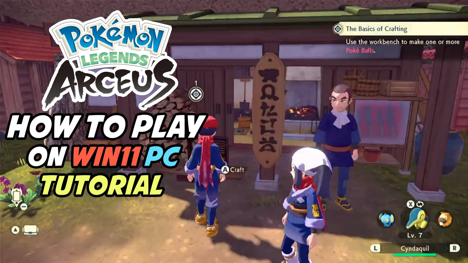 HOW TO PLAY POKEMON LEGENDS ARCEUS ON WIN11 PC (YUZU)(RYUJINX) on Vimeo