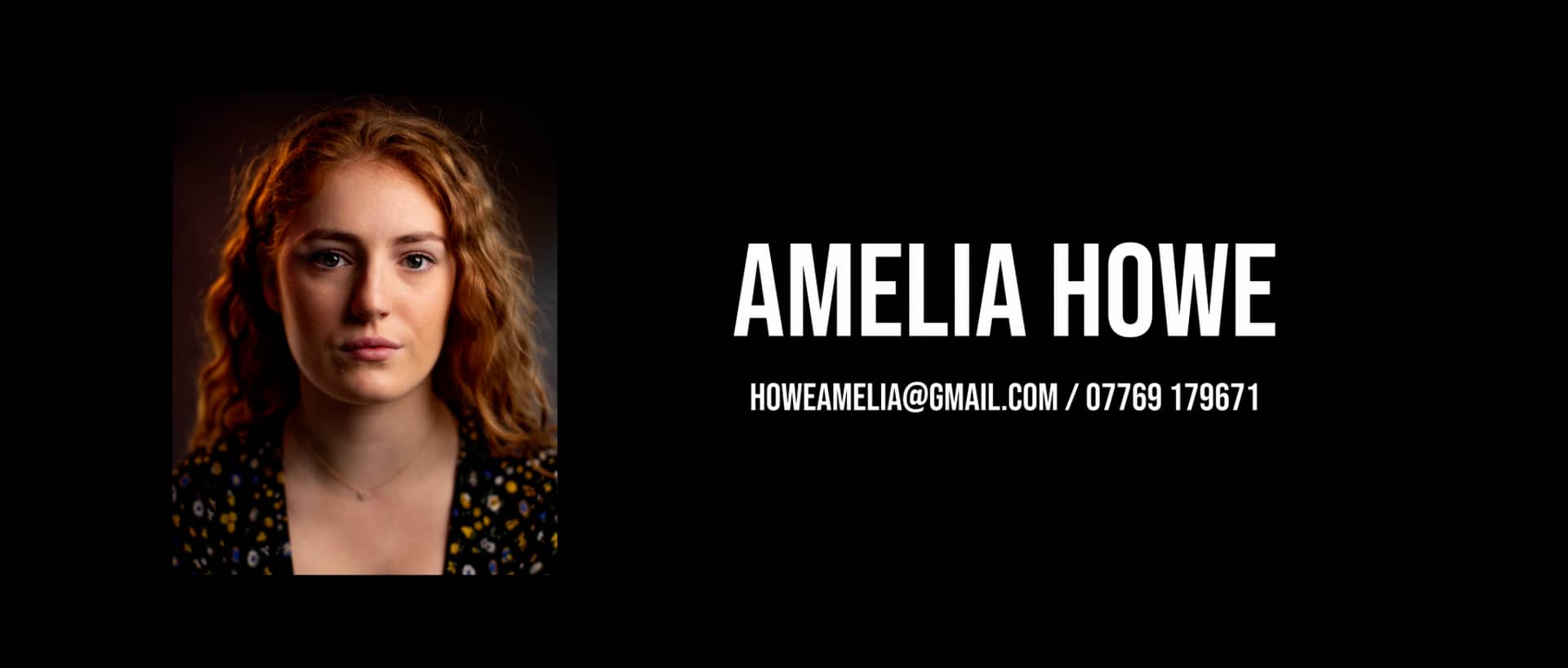 Amelia Howe's Acting Showreel on Vimeo