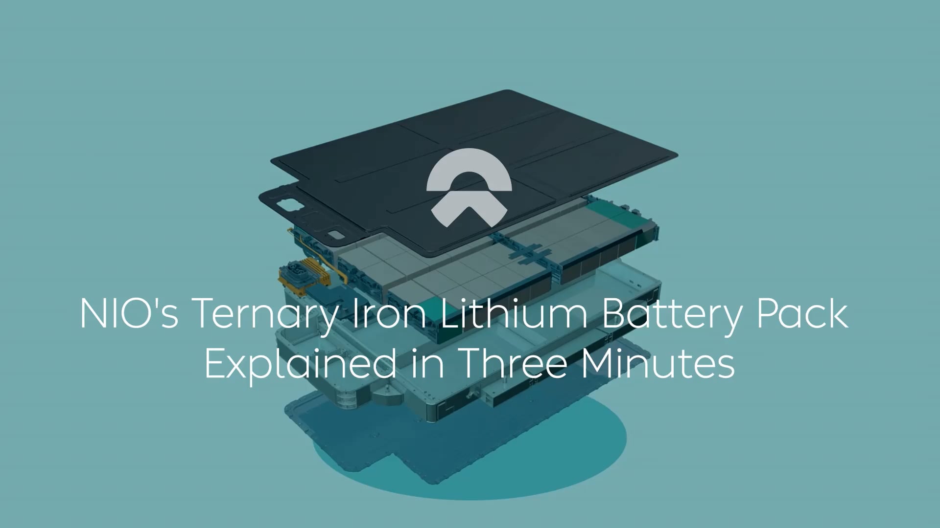 NIO's Ternary Iron Lithium Battery Pack Explained