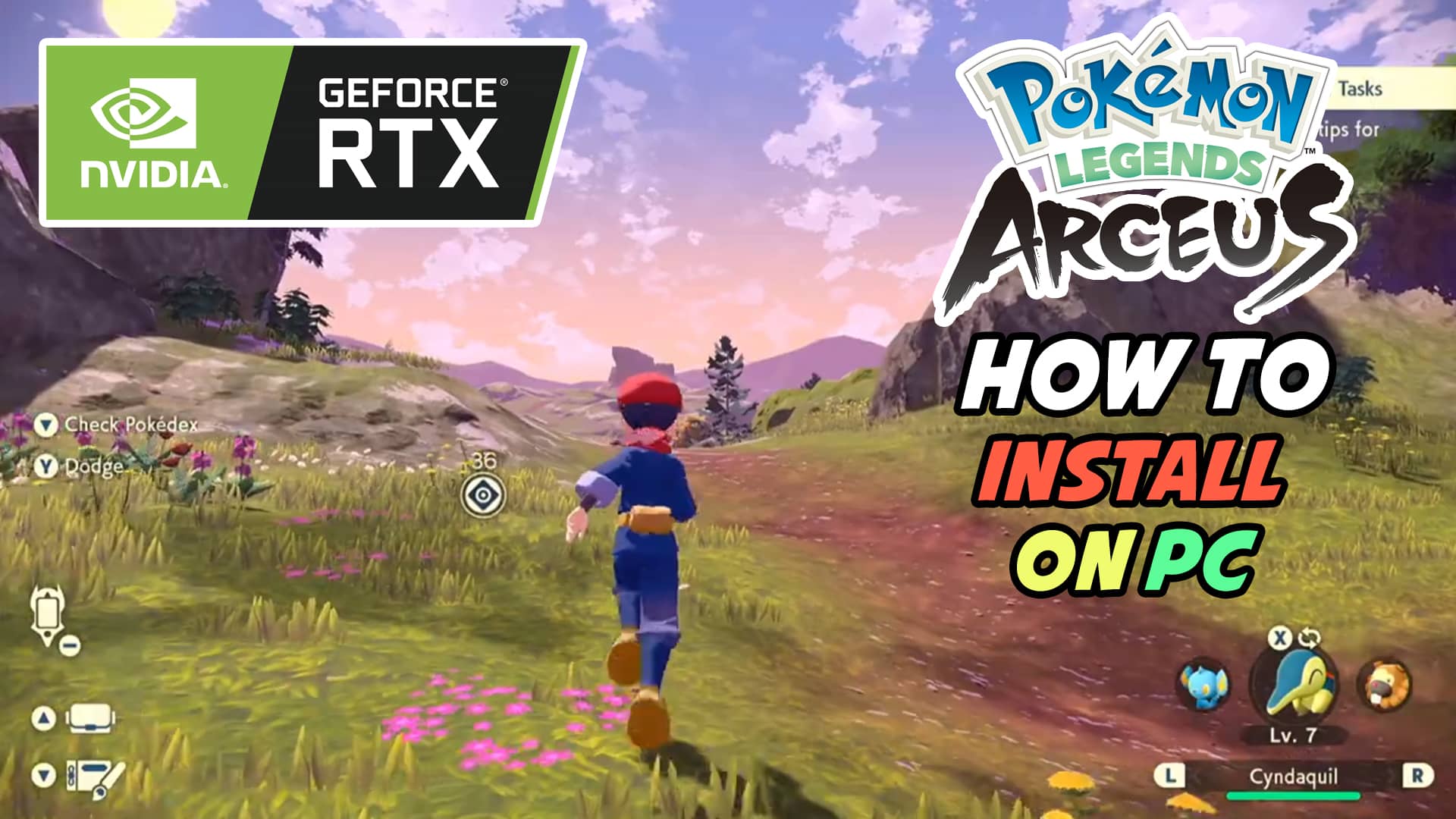 How To Install Pokémon Legends Arceus on PC [YUZU] on Vimeo