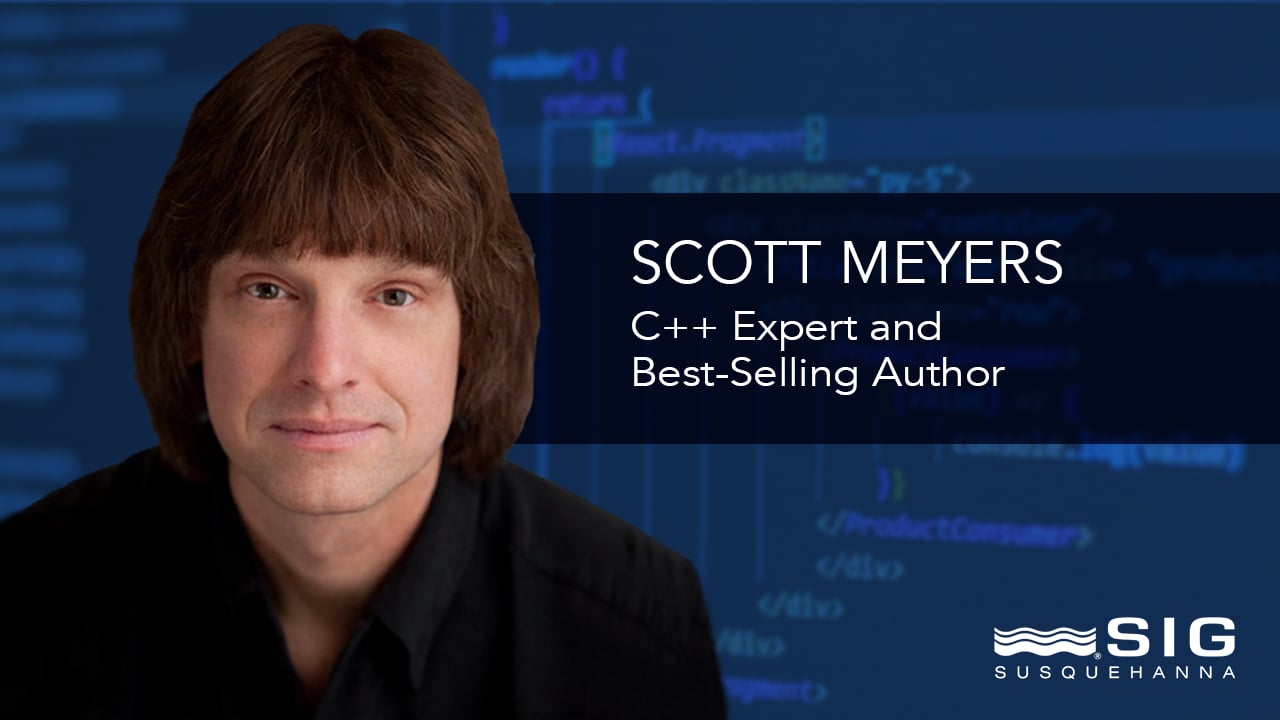 Scott Meyers, C++ Expert and Best-Selling Author on Vimeo